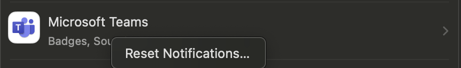 Mac not getting Teams notification alerts. - Microsoft Q&A