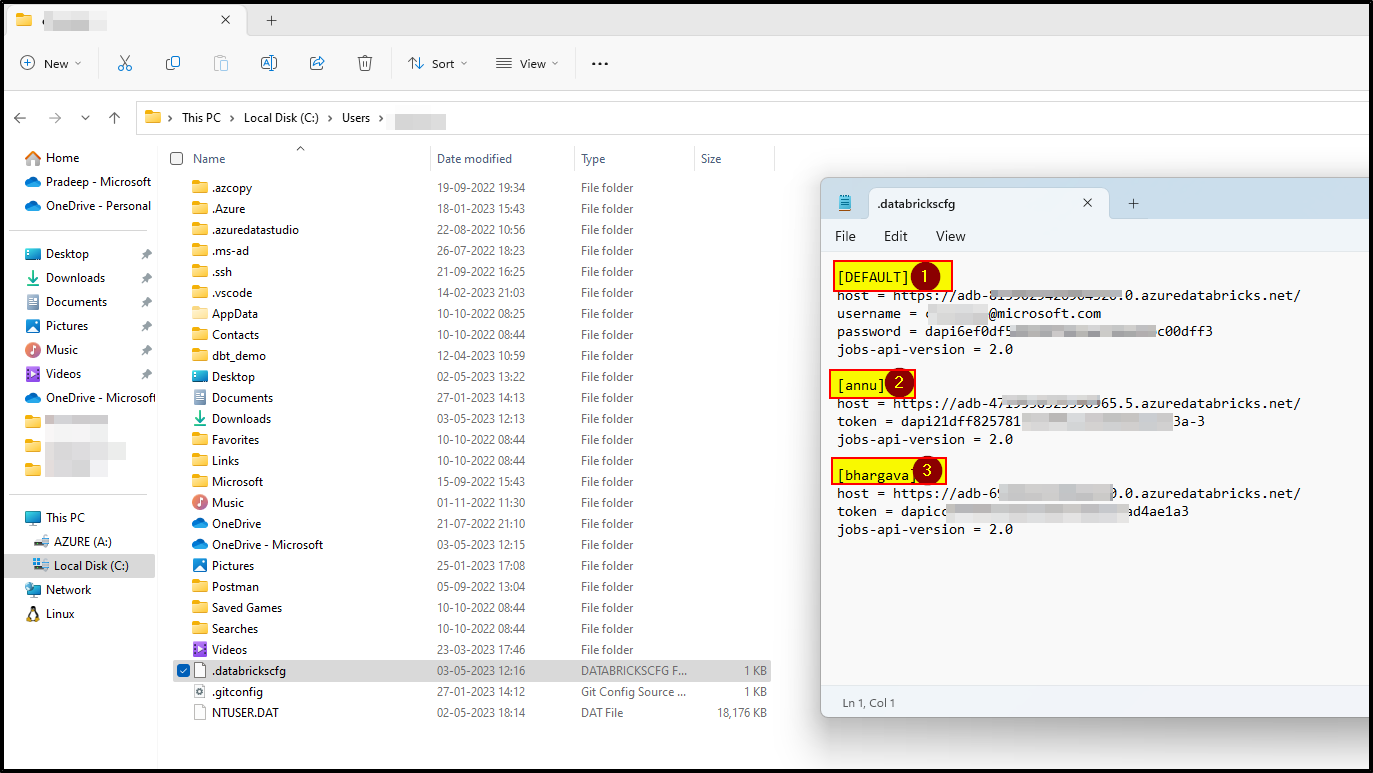 export DATABRICKS_HOST is not working with Databricks cli - Microsoft Q&A