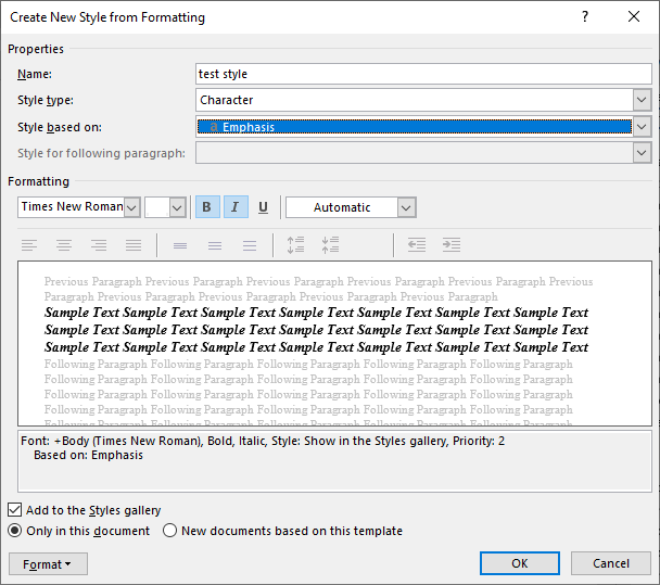 How to change the default font for all styles at once - Microsoft Q&A