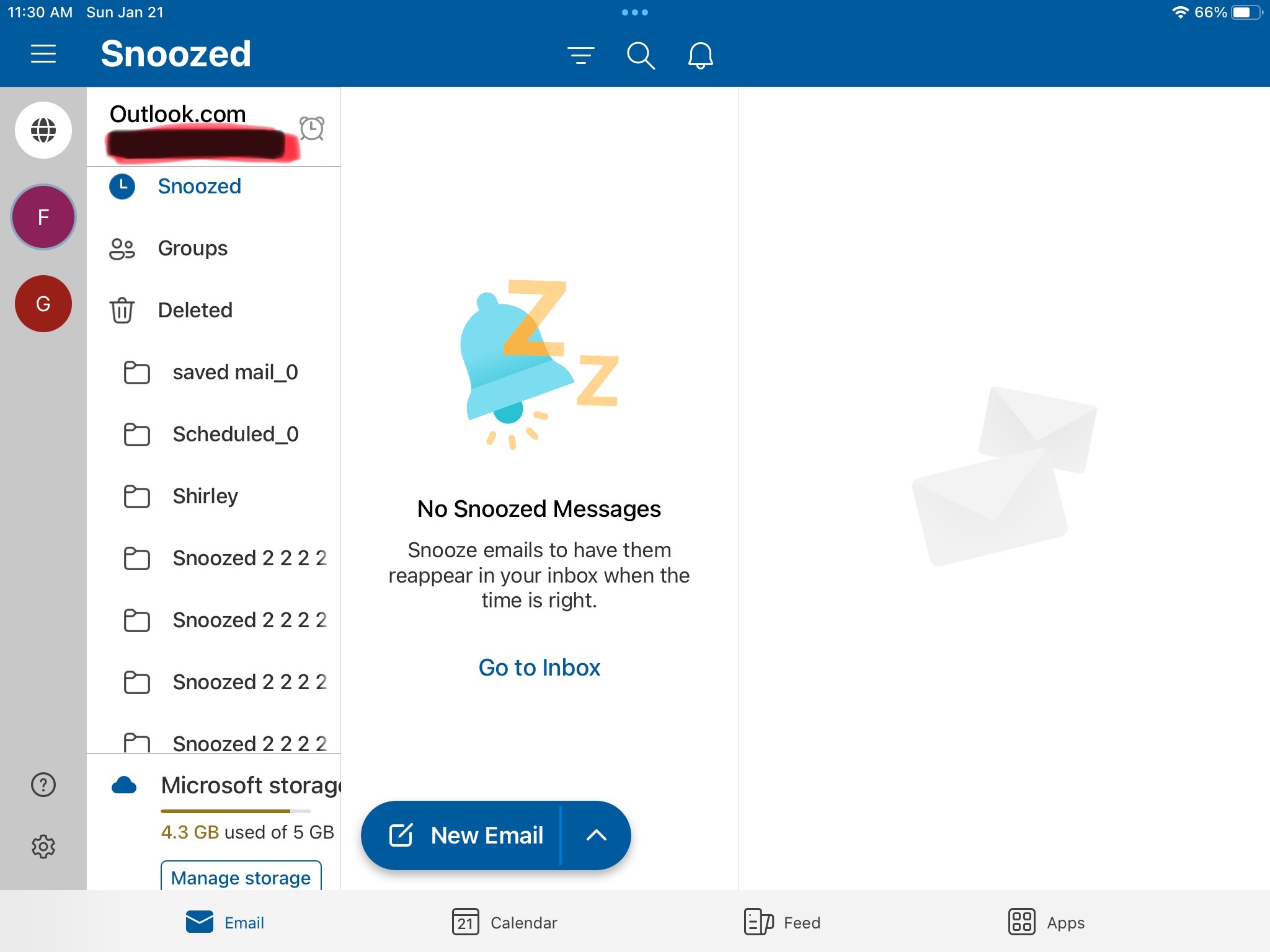 Why do I have 50 folders marked “snoozed” in my outlook? - Microsoft Q&A