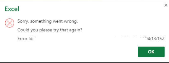 Sharepoint Error - Microsoft Q&A