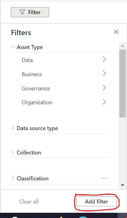 Microsoft Purview Filter Customization - Microsoft Q&A