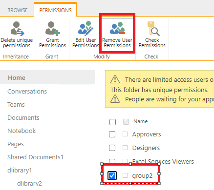 How to create unique permissions for folders in a document library in SharePoint (365 ...