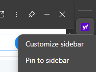 How to enable multiple search engines on the Edge sidebar? - Microsoft Q&A