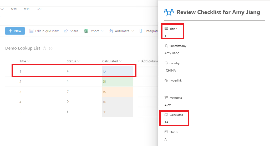 SharePoint list-Calculated column to show colours when editing list ...
