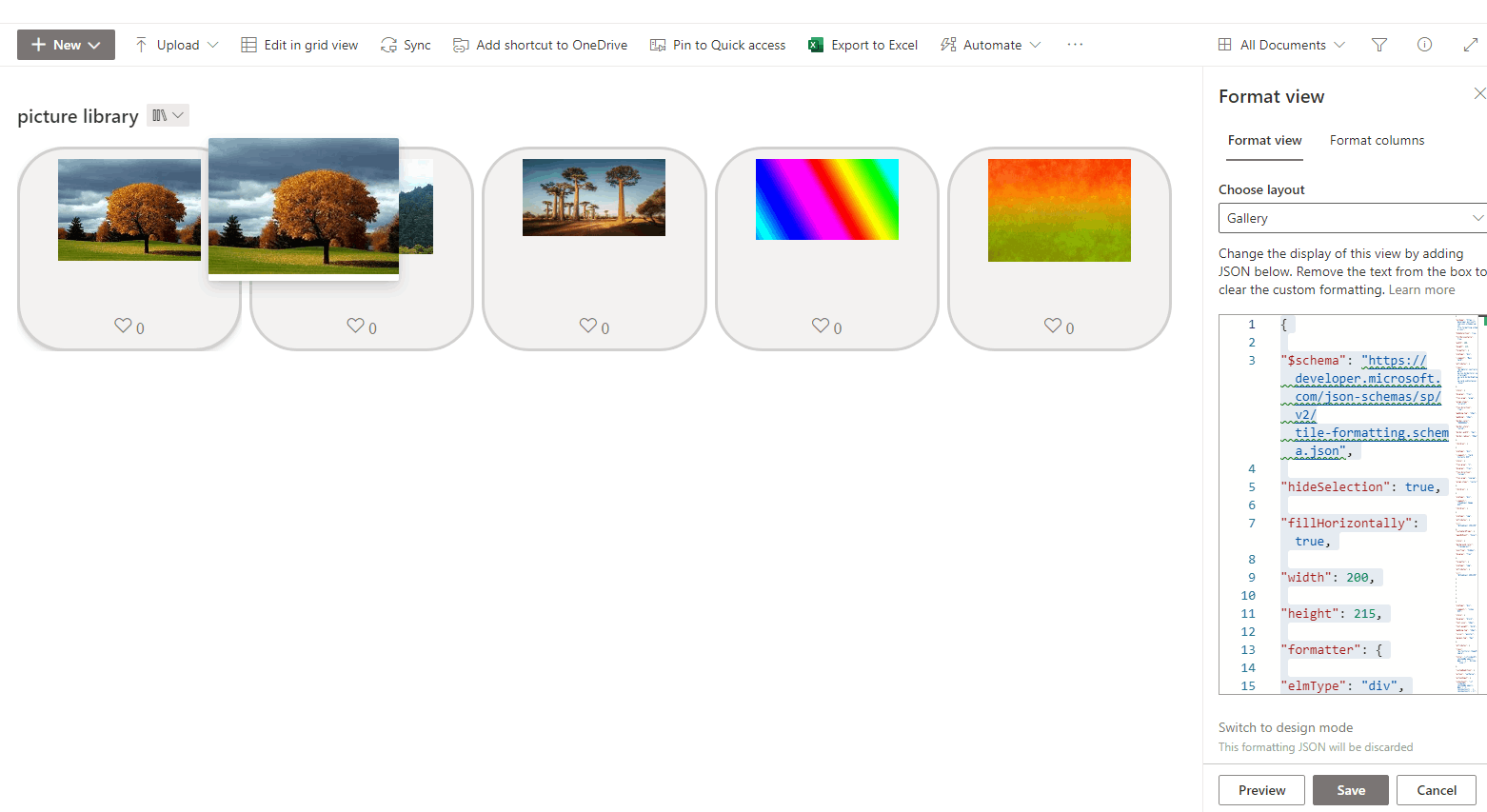 How do I get a SharePoint Hover view to show transparent image instead ...