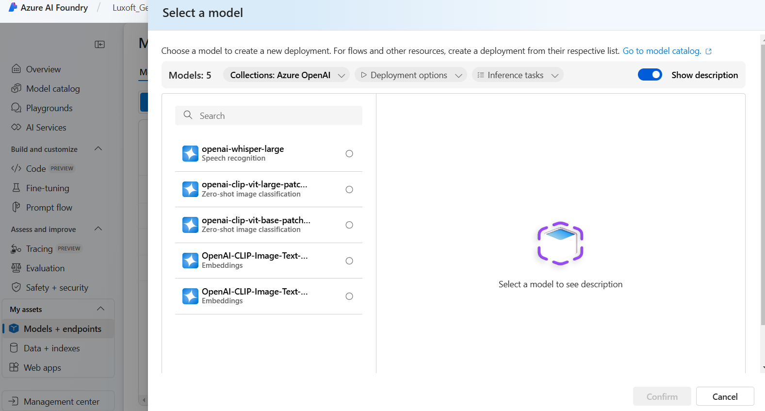 Problem Accessing Azure OpenAI Models Post-AI Studio Upgrade - Microsoft Q&A