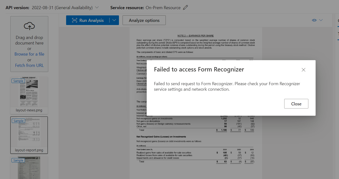 How to apply to access Document Intelligence container? - Microsoft Q&A