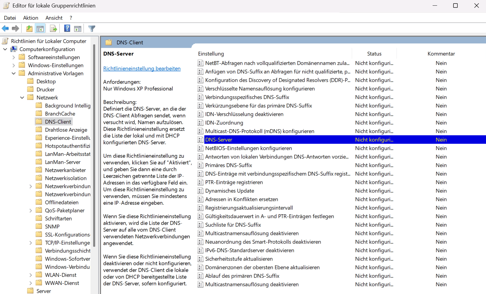 DoH error during the configuration process - Microsoft Q&A