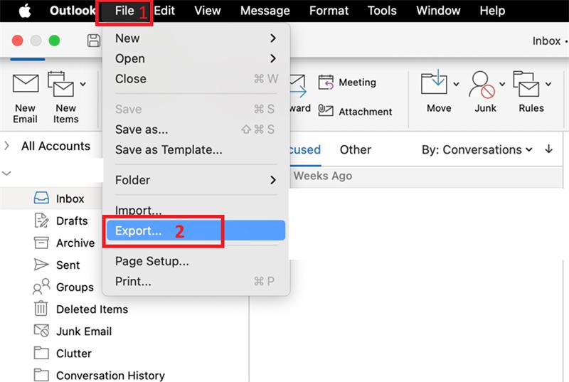 Esportare posta da microsoft for Outlook - Microsoft Q&A