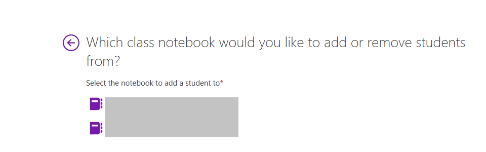 Teams and Class Notebook - unable to view notebook to remove students ...