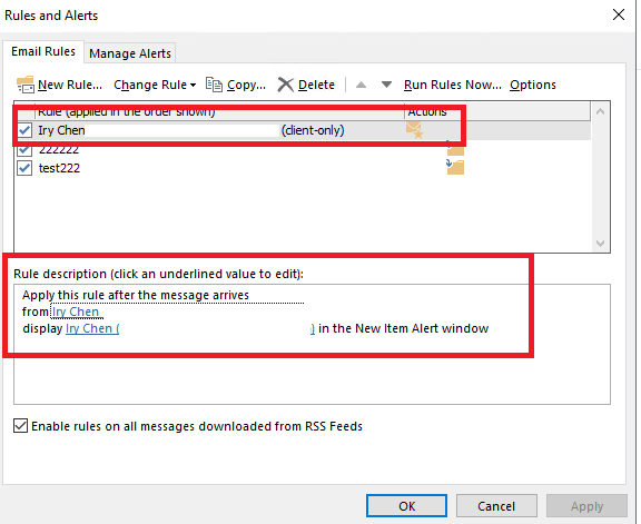 Outlook 365 Display Desktop alert popup change appearance and location ...