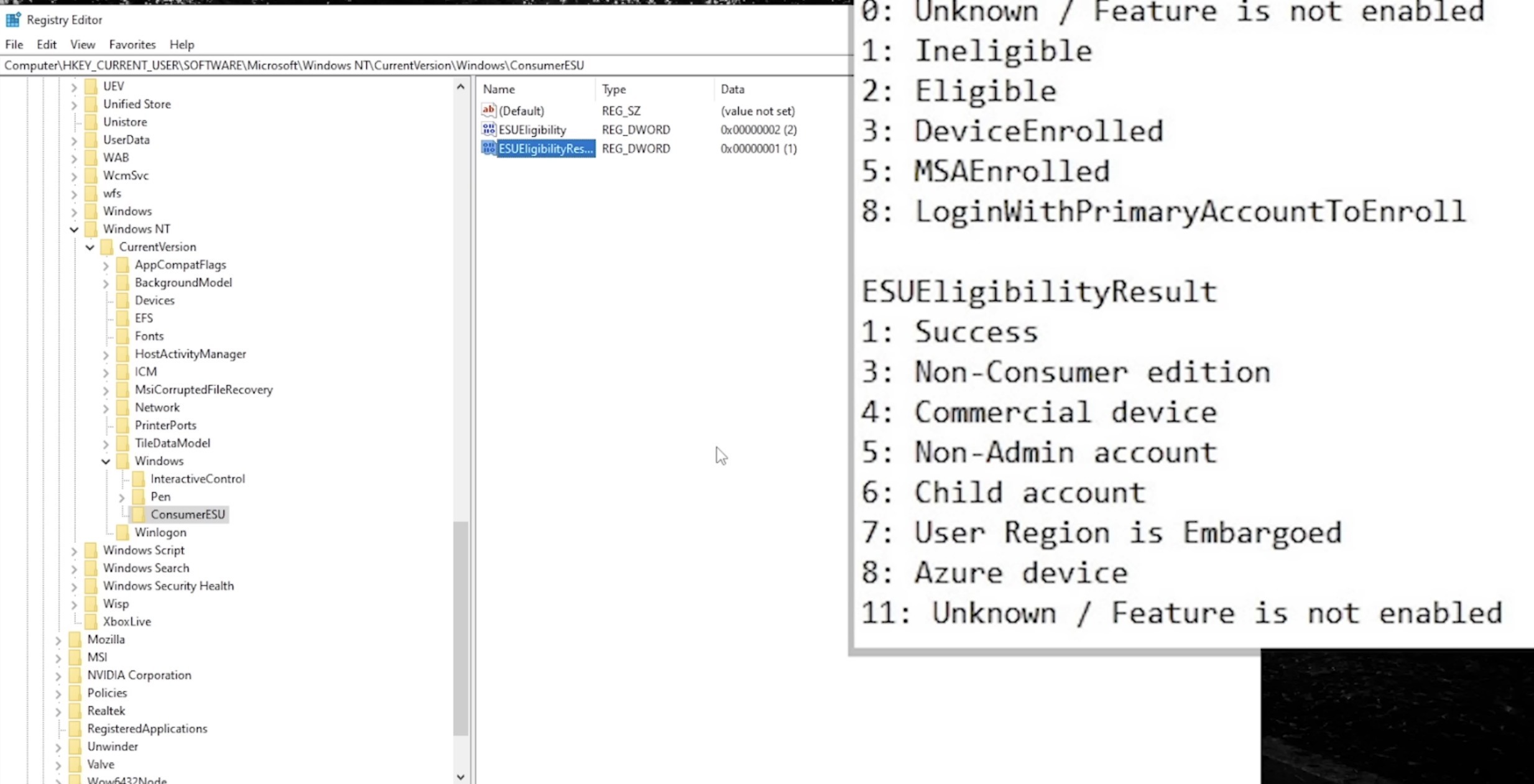 Why does my registry tell me that my PC is a commercial device? It Is a ...