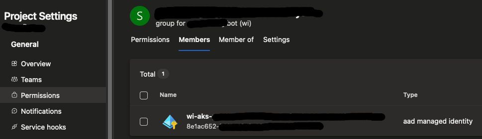 Azure DevOps: Allow managed identity to read refs and create PRs - Microsoft Q&A