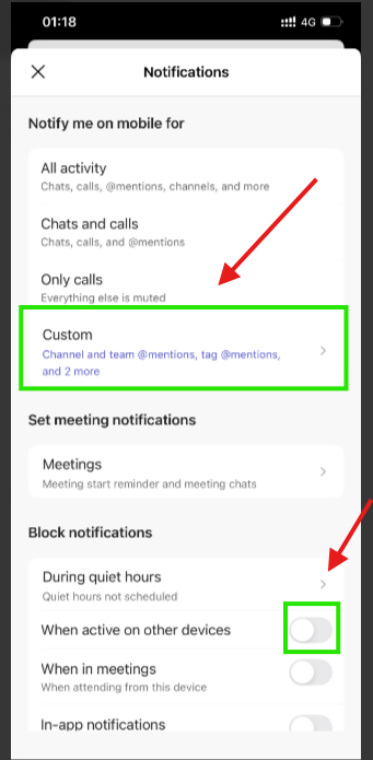 Teams App Messaging Notifications - Microsoft Q&A