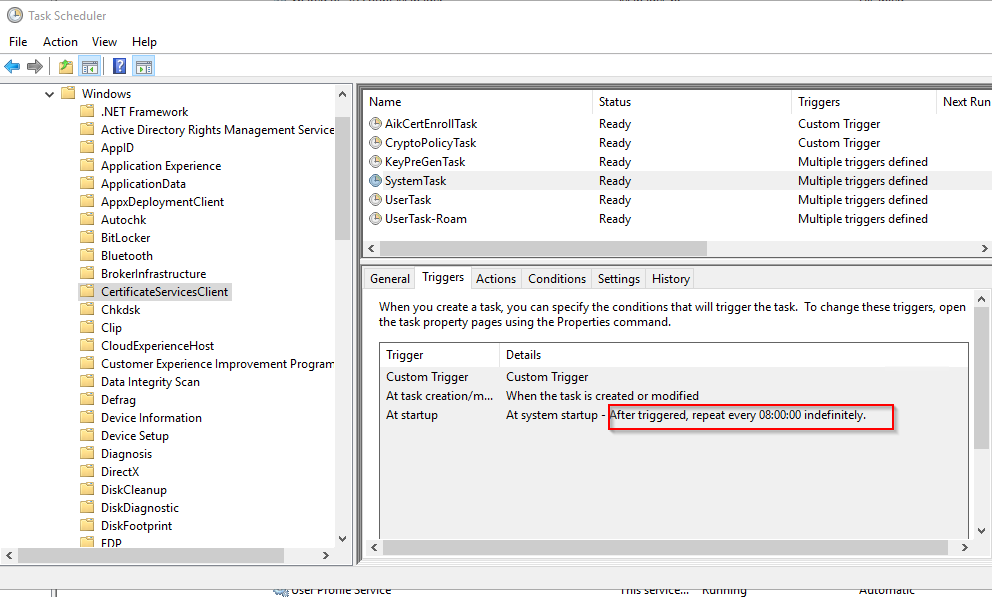 How to change certificate autoenroll refresh period using GPO ...