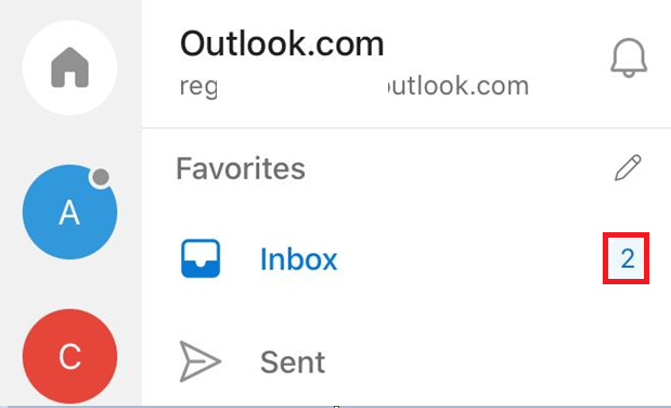 iOS Outlook App - Badge Notification - Microsoft Q&A