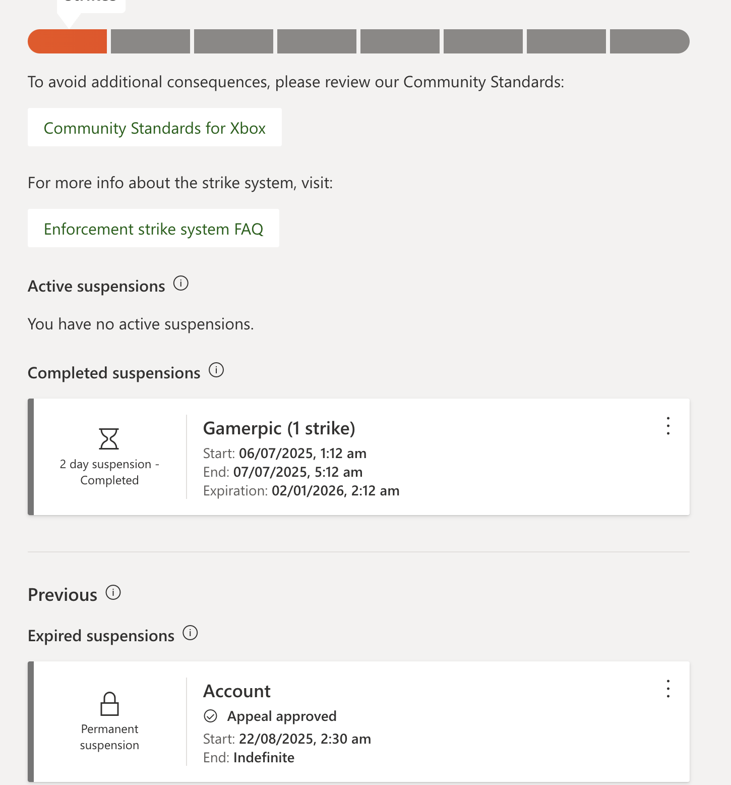 Xbox Ban Appeal Approved but I am still banned? - Microsoft Q&A
