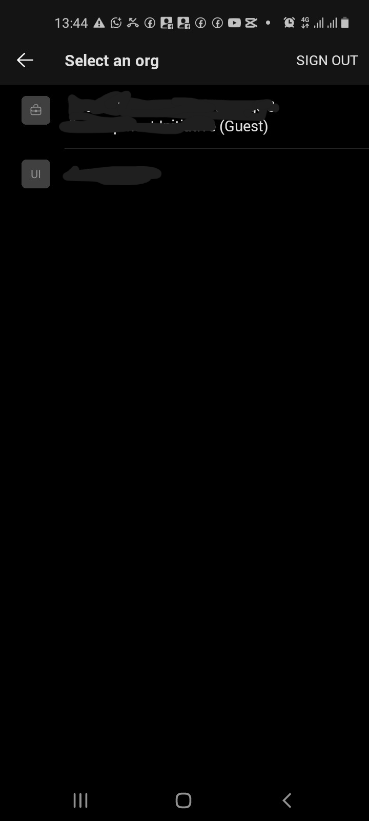 How do i connect teams to my mobile device. I keep getting error message AADSTS90023: An error ...