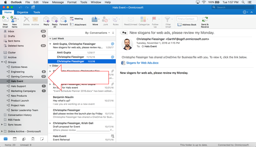Office 365 Groups is now available in Outlook for Mac - Microsoft Q&A