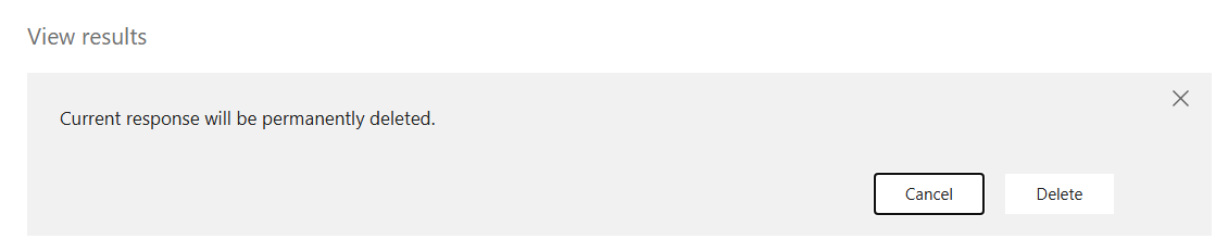 MS forms deleted responses reappearing on subsequent incoming response ...