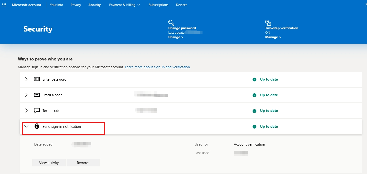Authenticator app. - Microsoft Q&A