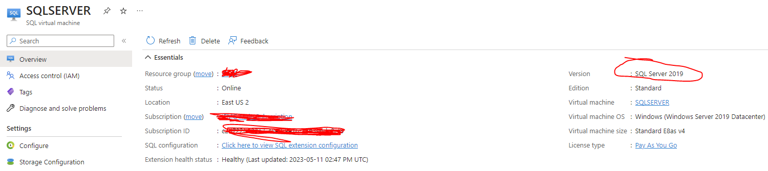SQL Server Version not showing correctly in Azure - SQL Server on Azure ... SQL Server Version not showing correctly in Azure - SQL Server on Azure ...