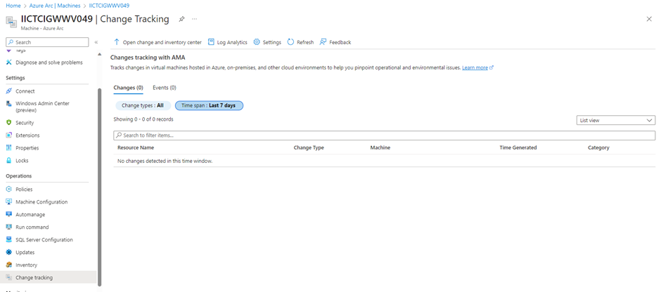 Changetracking/Inventory extensions stop working suddenly - Microsoft Q&A
