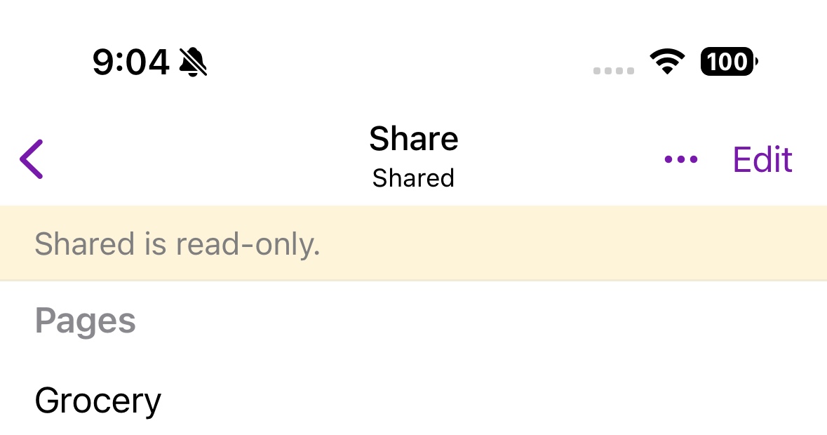How to edit shared OneNote in app? - Microsoft Q&A
