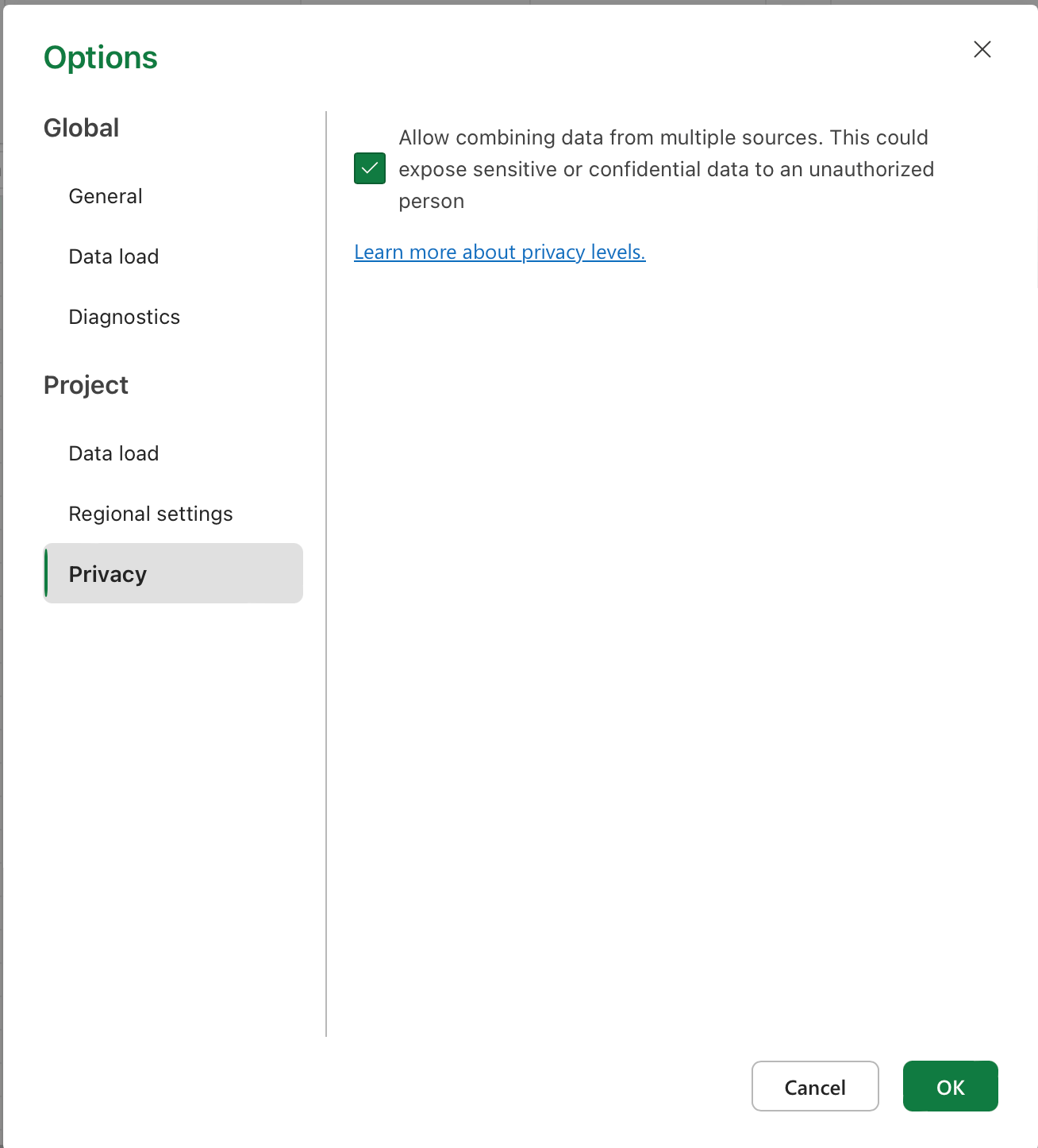 Excel Power Query "An on-premises data gateway is required to connect ...