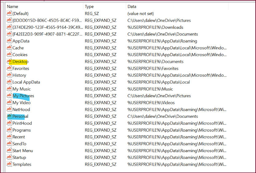 Musta screwed up moving directory locations - Microsoft Q&A