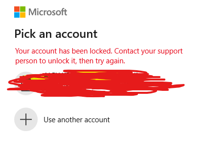 Account has been locked - Microsoft Q&A