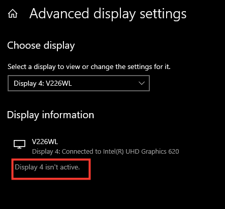 4th Monitor- Will not display - Microsoft Q&A