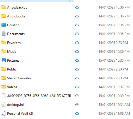 Personal Vault not appearing in file explorer. - Microsoft Q&A