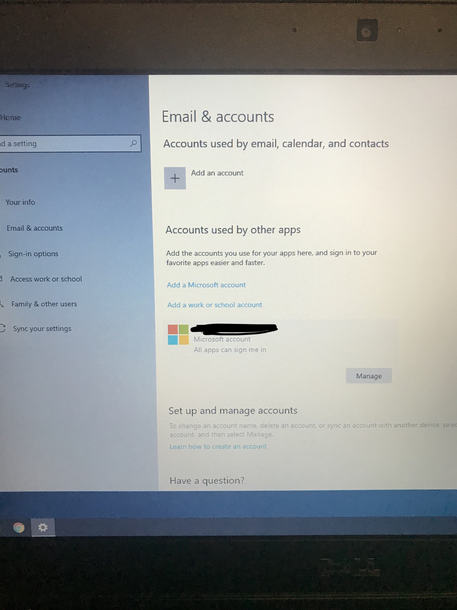 Removing an email account completely from a windows 10 profile ...