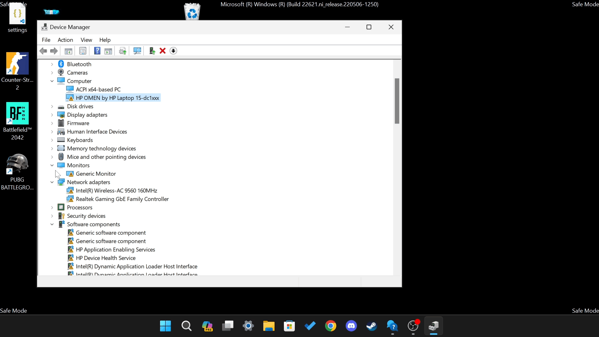 Missing wifi option on windows 11 and error on network adaptor not working properly - Microsoft Q&A