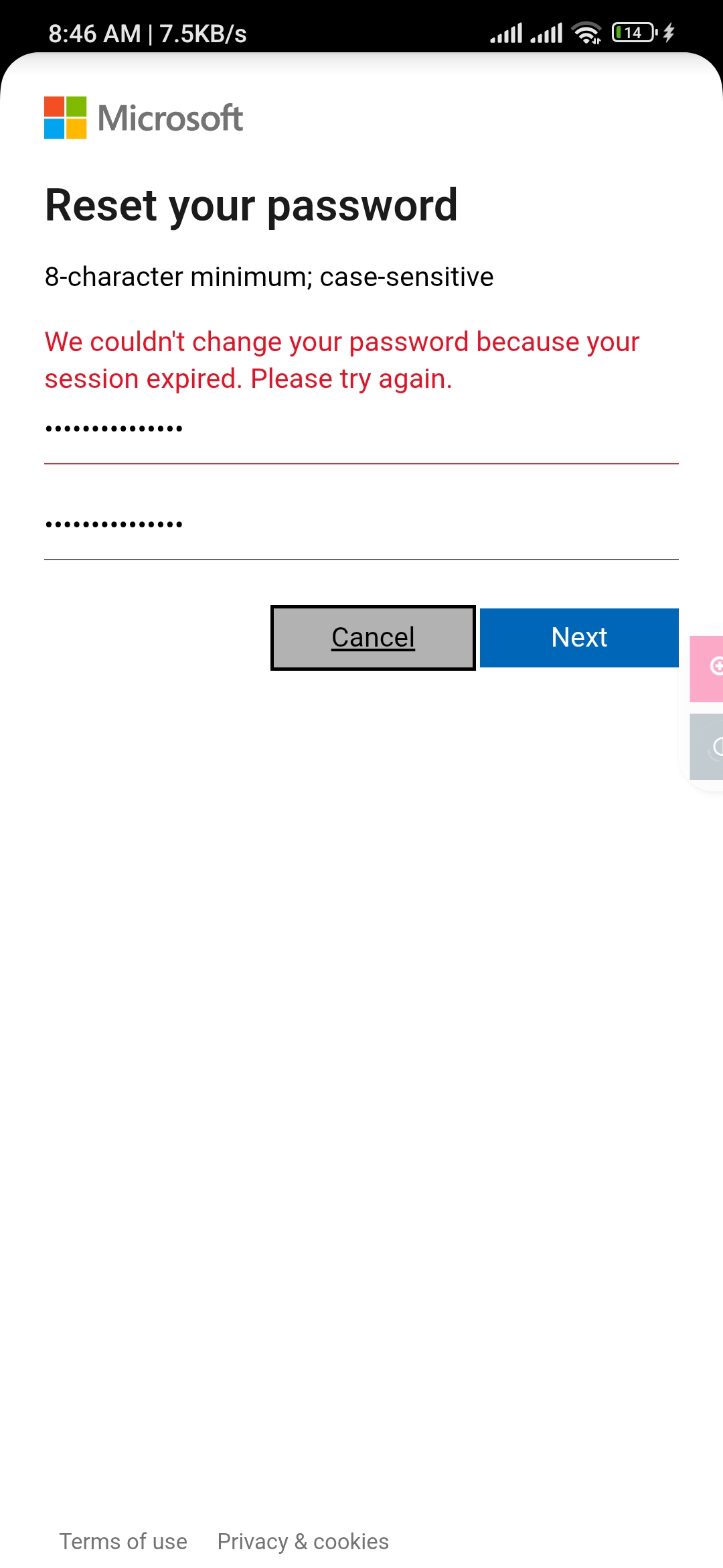 Unable to Recover Microsoft Authenticator After Phone Reset Recovery ...