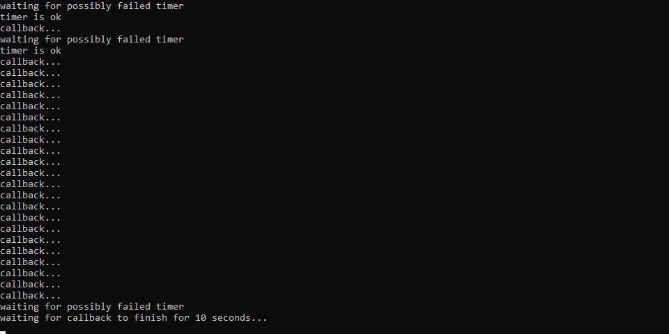 SetThreadpoolTimerEx occasionally does not invoke callback - Microsoft Q&A