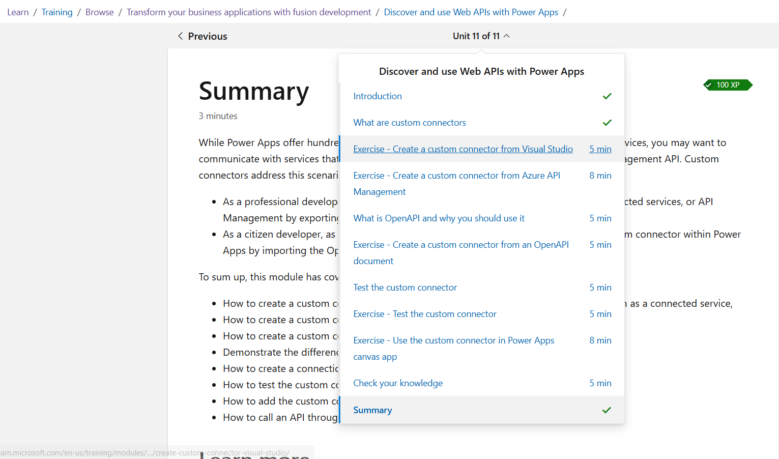 Can't find the 12th module! - Microsoft Q&A
