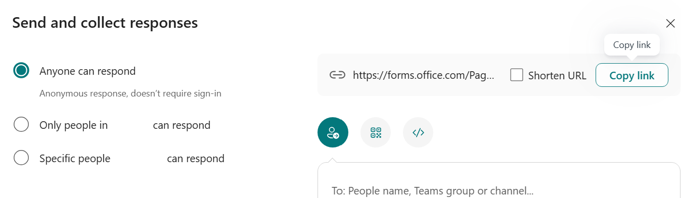 Inquiry about Allowing External Users to Access Microsoft Forms - Microsoft Q&A