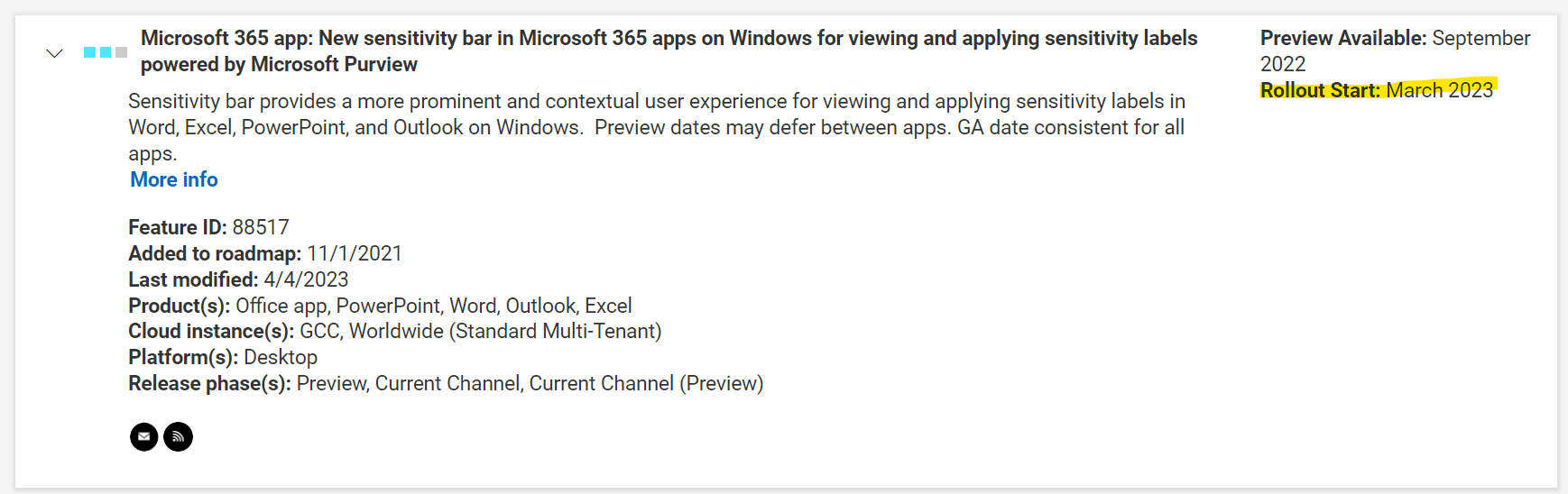 How to hide the Sensitivity Bar in Microsoft 365? - Microsoft Q&A