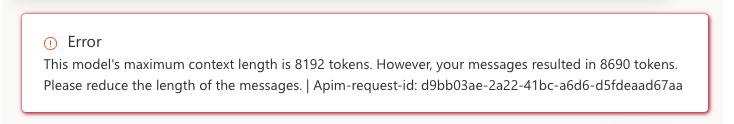 gpt-35-turbo-16k is NOT allowing > 8k tokens (on API or in Playground ...