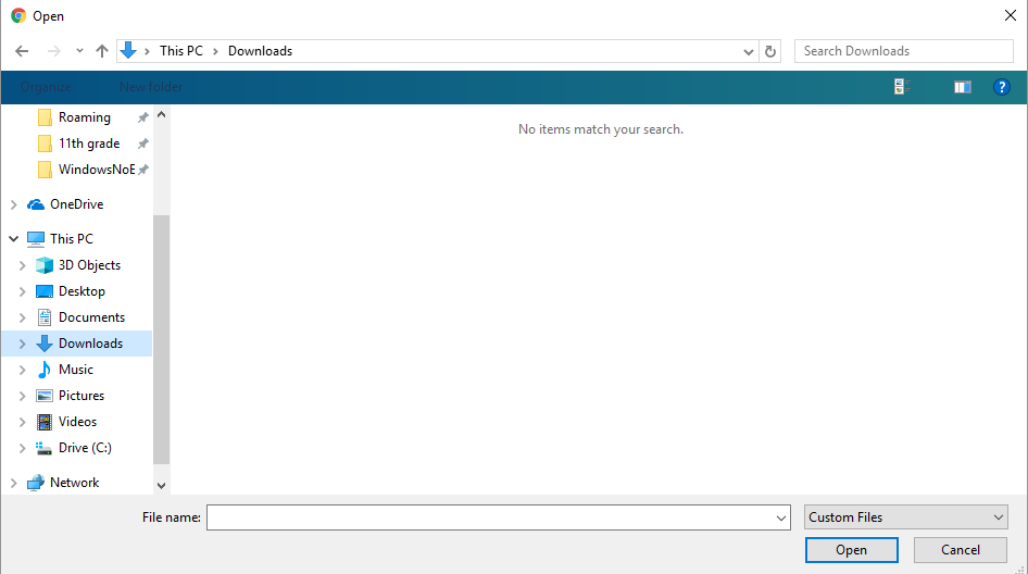 file explorer colored bar across window - Microsoft Q&A