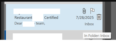 Inbox mail vanished but new one has no issue - Microsoft Q&A