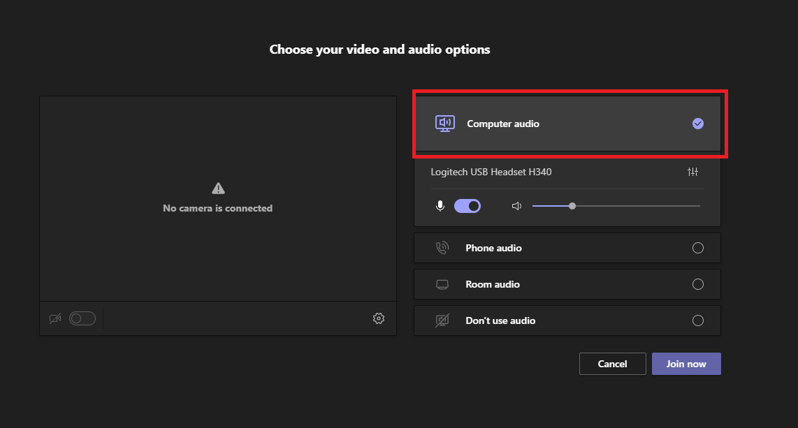 Teams Audio Issue. When having a Teams meeting people can hear me but I ...