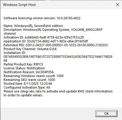 Azure Local - Windows 11 Multi Session activation - Microsoft Q&A