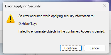 A required privilege is not held by the client Error 0x80070522 ...