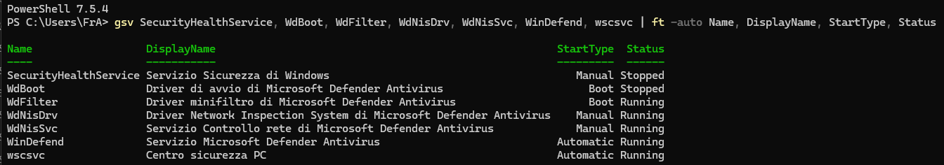 Corrupted SecurityHealth prevent accessing defender UI - Microsoft Q&A