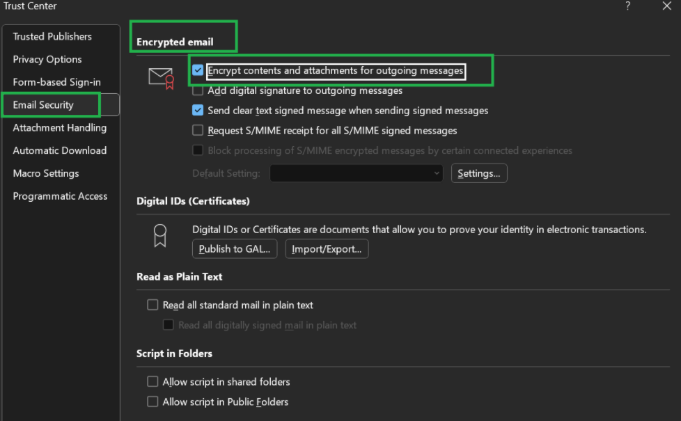 How to encrypt an email - Microsoft Q&A