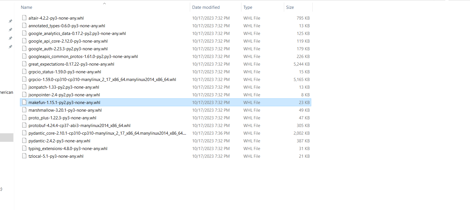 Adding whl packages failing on DEP Enabled workspace. - Microsoft Q&A